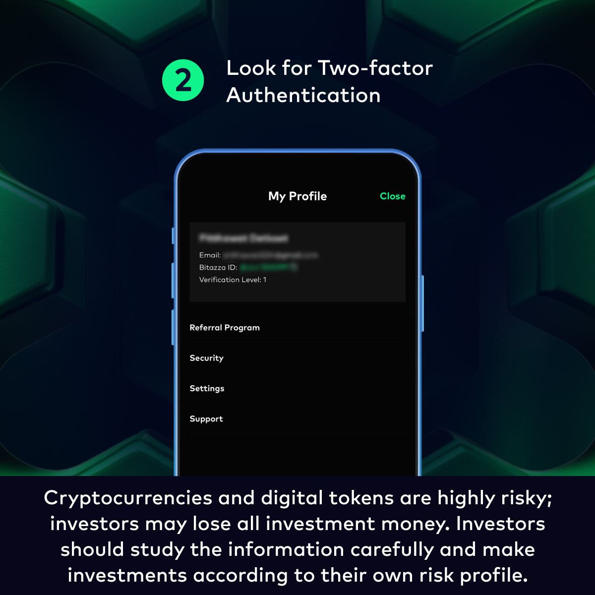 How to Set Up Two-Factor Authentication (2FA) on Bitazza Thailand